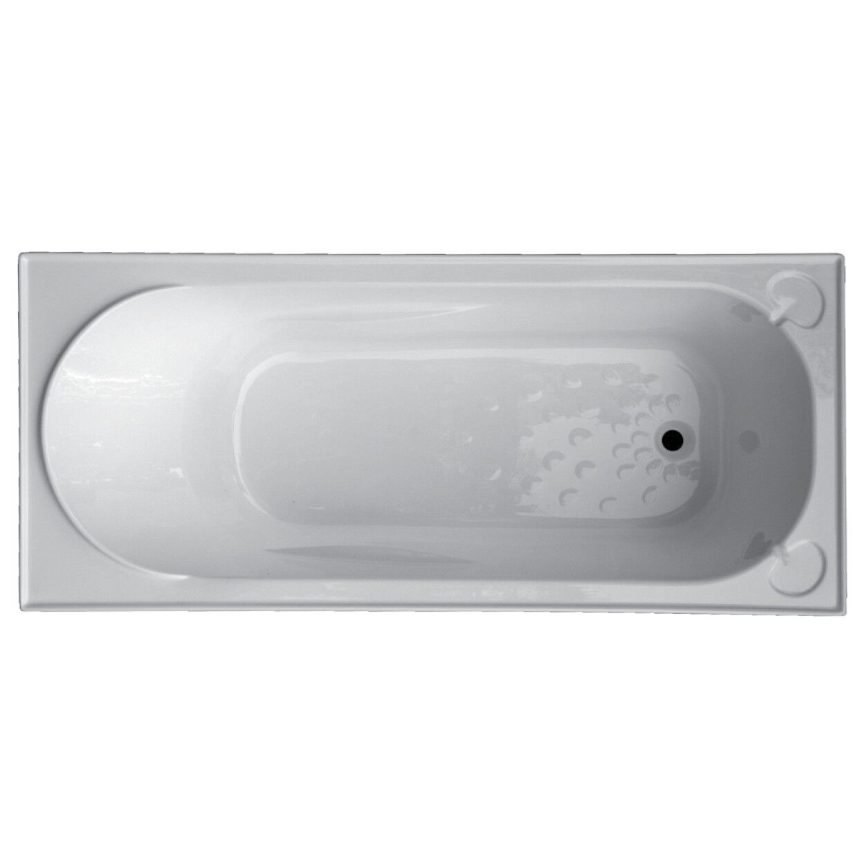 Oceano 165L Bath Tub 1500 x 720 Inset Bathtub Sanitary Grade Acrylic ...