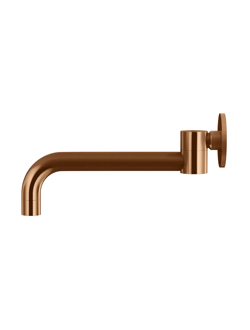Meir Round Swivel Wall Spout Bath Laundry Outlet Lustre Bronze MS16-PVDBZ