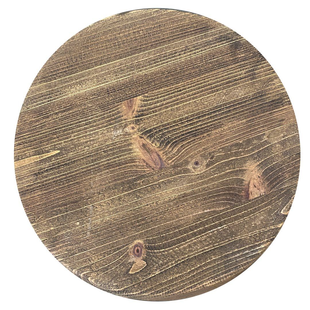 Milking Stool Rustic Recycled Elm Vintage Timber Side Table