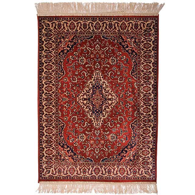 Italtex Rugs Chiraz Art Silk Floor Carpet Rug 68cm x 105cm Red 9099-12