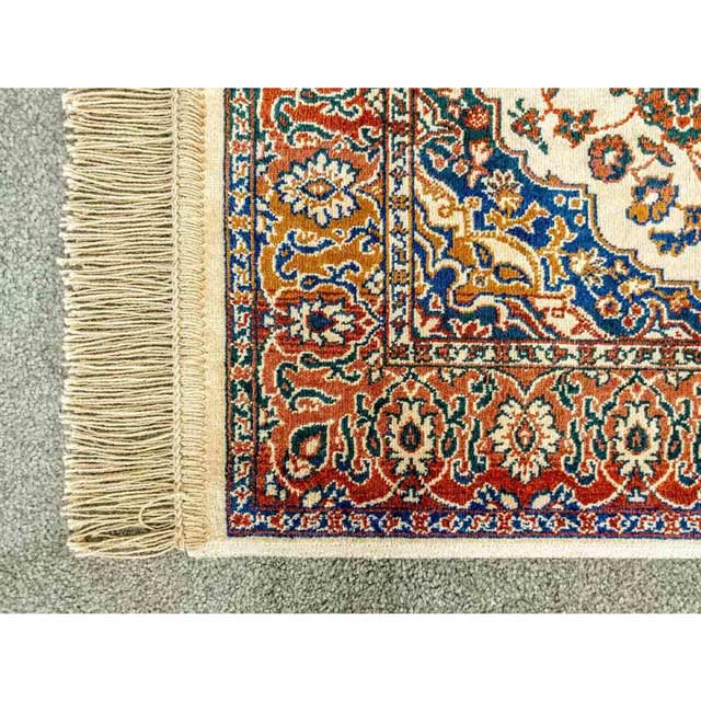 Italtex Rugs Art Silk Floor Carpet Rug 68cm x 105cm Chiraz Beige 9099-4