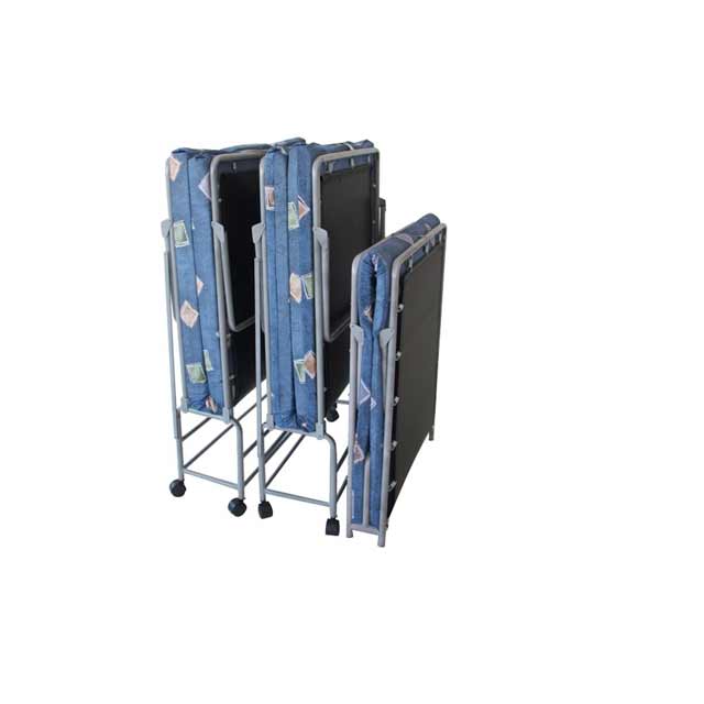 Hypersonic Single Folding Bed 91cm The Supersleepa Supreme Metal