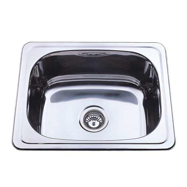 Unique Yakka Laundry Trough 35L single BOWL Inset TUB Sink 555x455mm