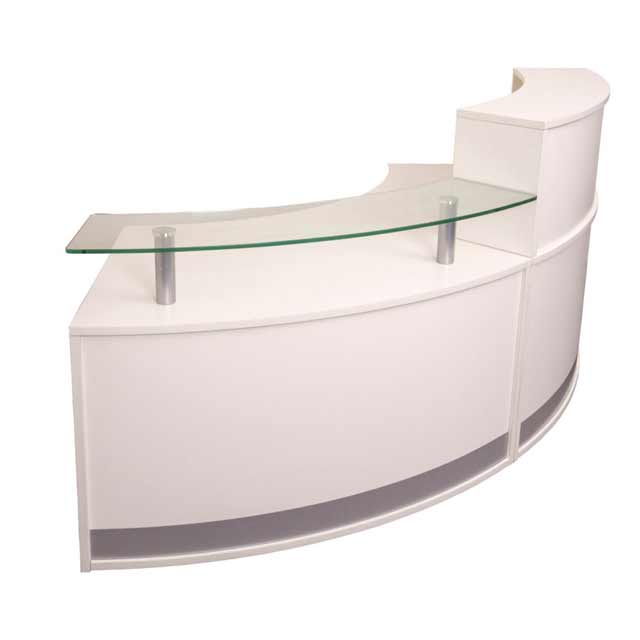 Rapidline Modular Reception Desk Front Office Counter Module Desk Mod 1 ...