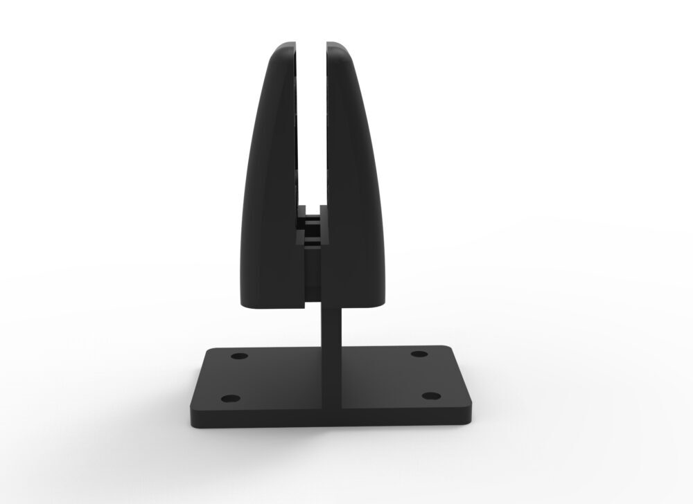 Screen Clamps Set of 2 Back To Back to Suit 27mm Eco Panel Screen White ...