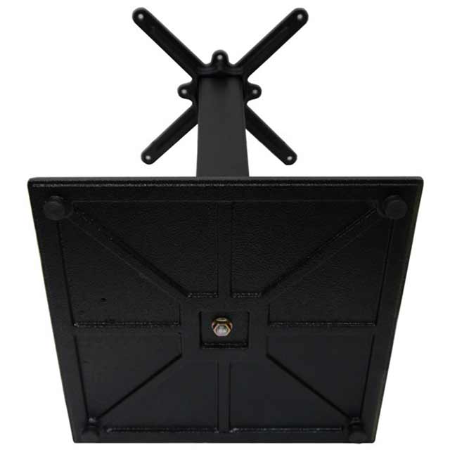 Square Pedestal Cast Iron Table Base Dining Height Table Legs 700mm H