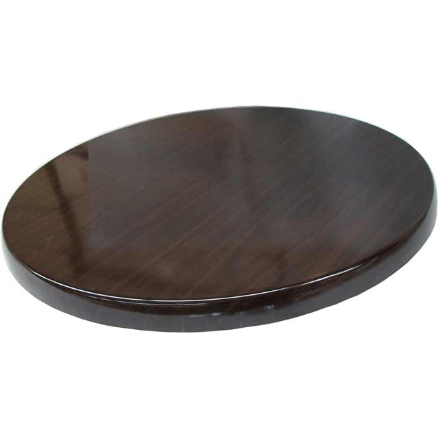 Round Table Top Outdoor Café Restaurants Marble Look Anti Scratch UV ...