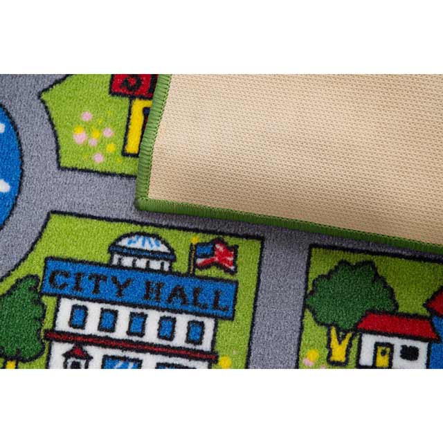 Children's Rug FUN City Play mat Activity Car 100cm x 150cm
