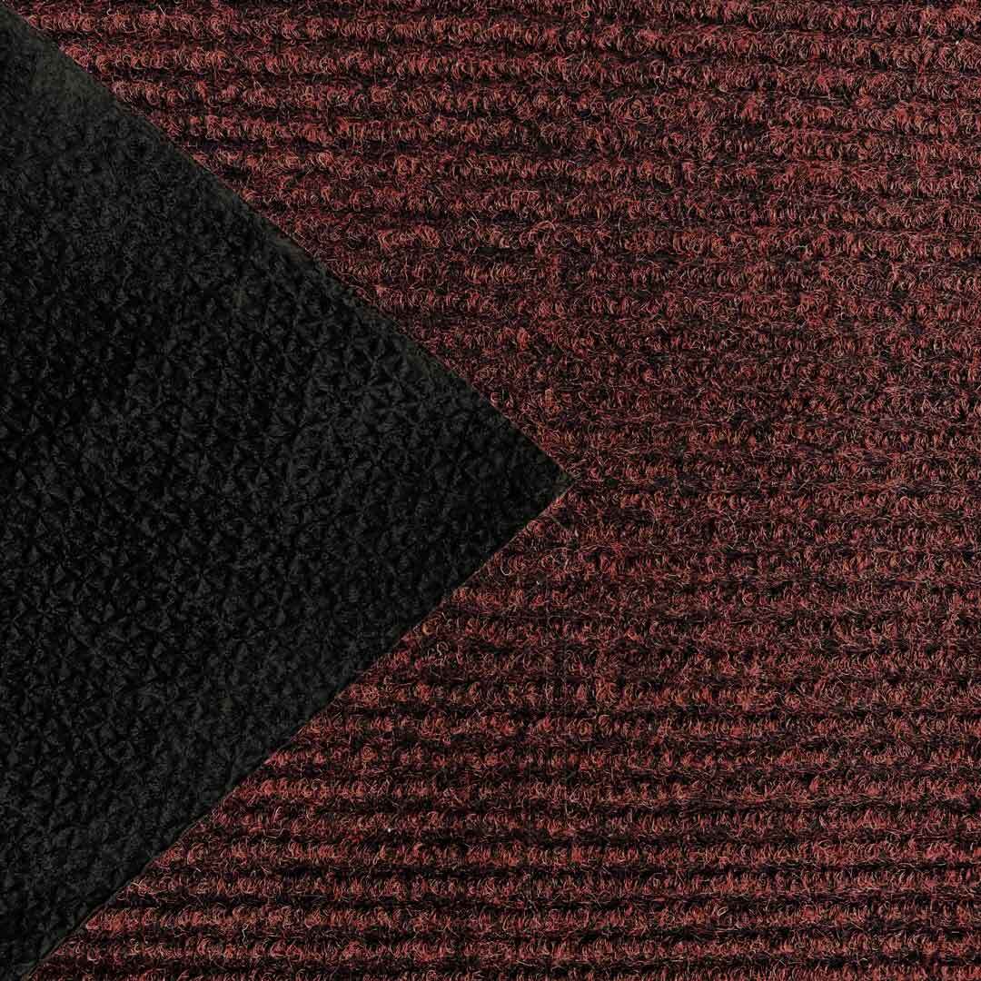 Hallway Runner Mat Rubber Backed 67cm Wide Hall Carpet Essence Red