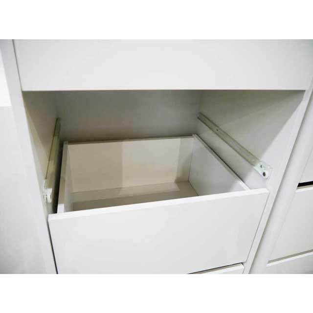 Wardrobe Drawers Insert 3 Drawer Robe Clothes Cabinet Storage Unit 505 ...