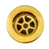 Mildon Gold Bath Basin Sink Plug and Waste 40mm