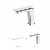 Phoenix Tapware Basin Mixer Bathroom Tap (HANDLE ONLY) Zimi Matte White ...