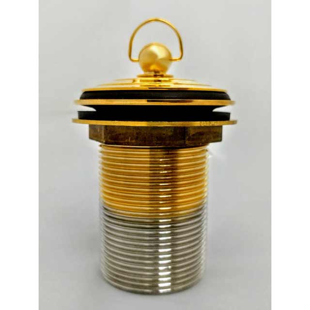 Mildon Gold Bath Basin Sink Plug and Waste 40mm