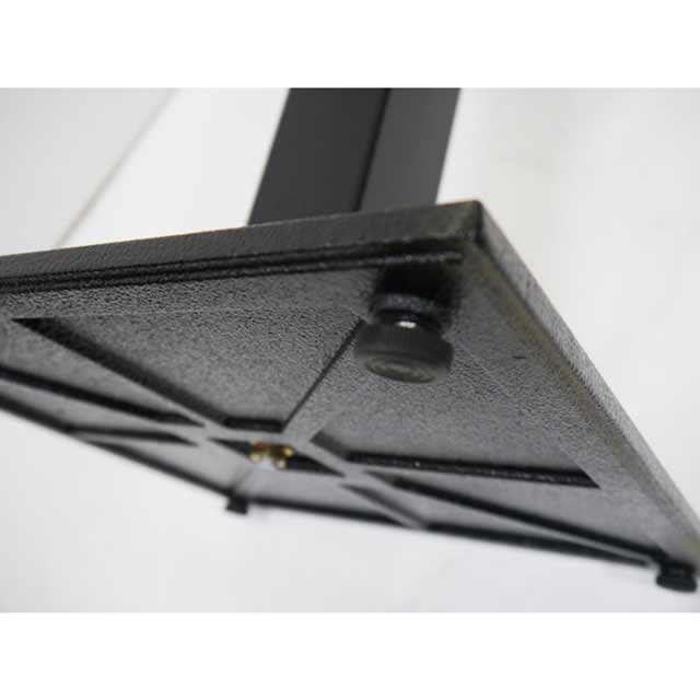 Square Pedestal Cast Iron Table Base Dining Height Table Legs 700mm H