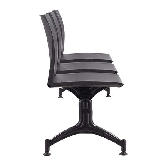 Style Ergonomics Beam Seating Visitors Chair 3 Seats Heavy Duty Frame ...