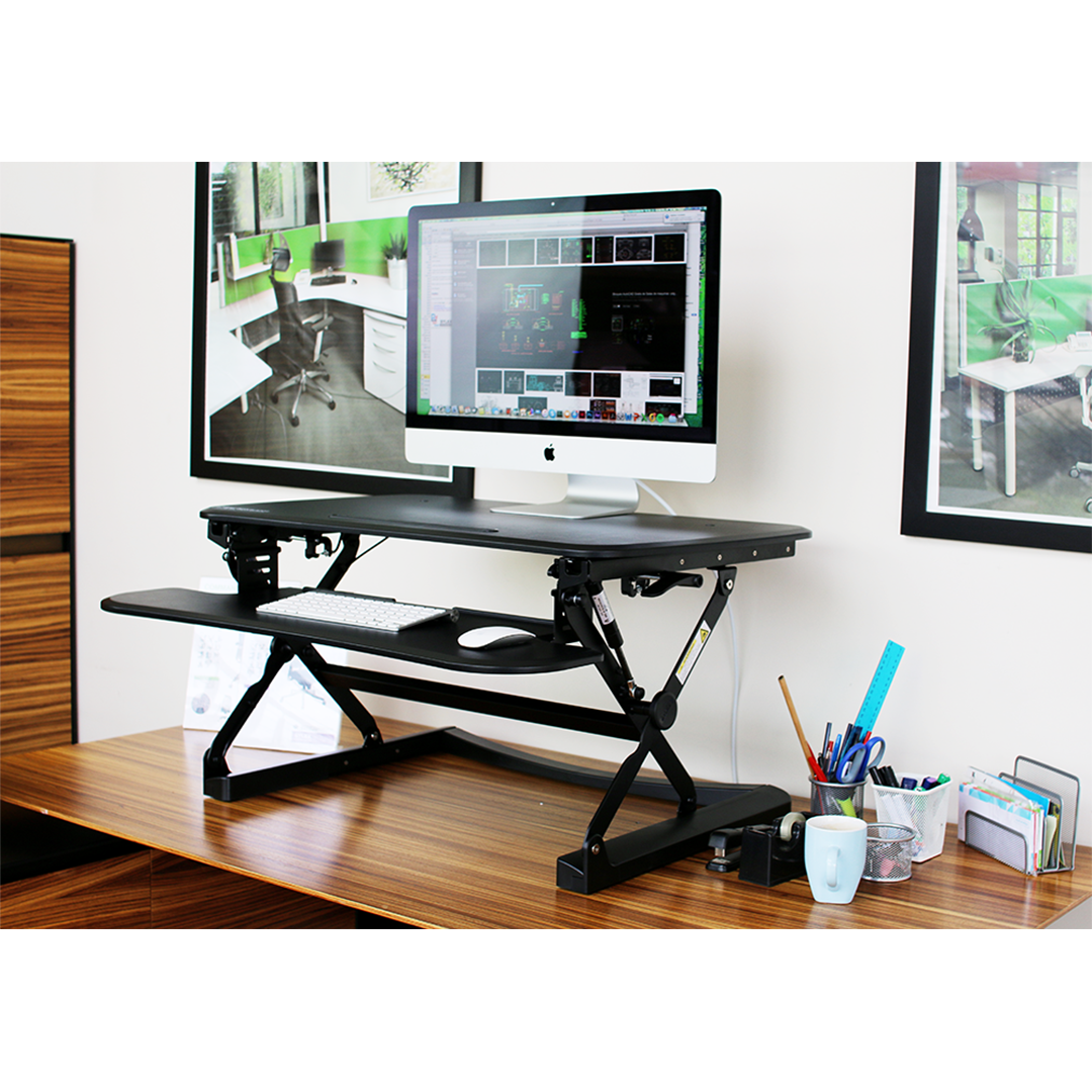 Sylex Stand Up Desk Sit Down Workstation Small Arise Deskalator