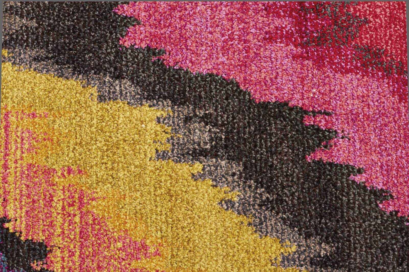 Rug Culture Designer Ikat Flooring Rugs Area Carpet Pink 230x160cm