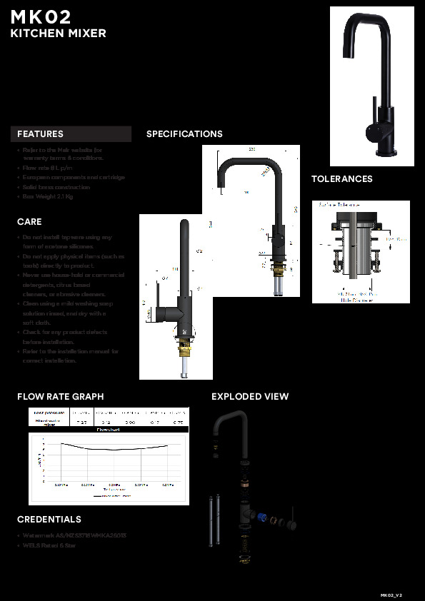 Meir Round Square Neck Kitchen Mixer Tap Faucet Tiger Bronze MK02-BB
