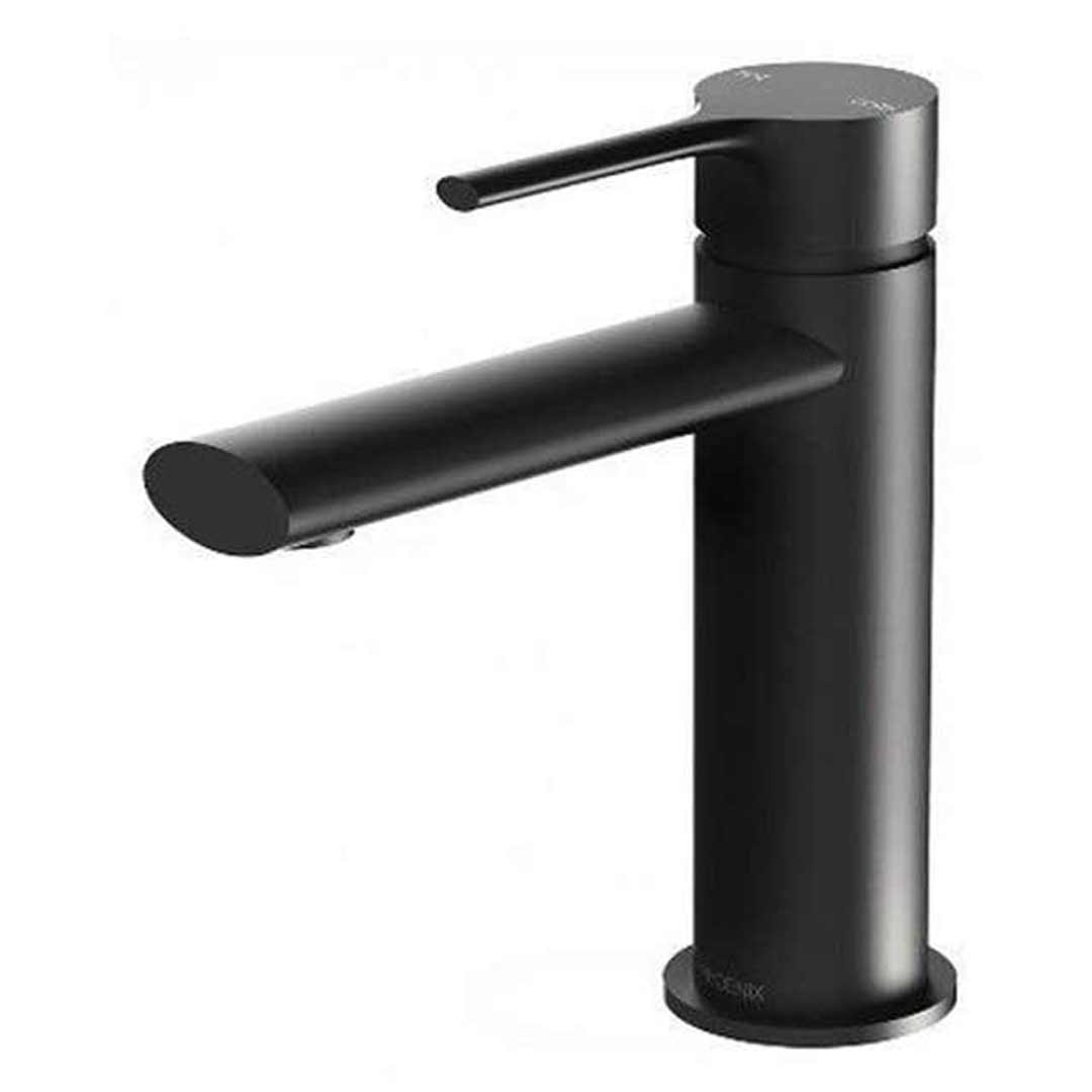 Phoenix Tapware Oval Basin Mixer Bathroom Tap Matte Black VIVID ...