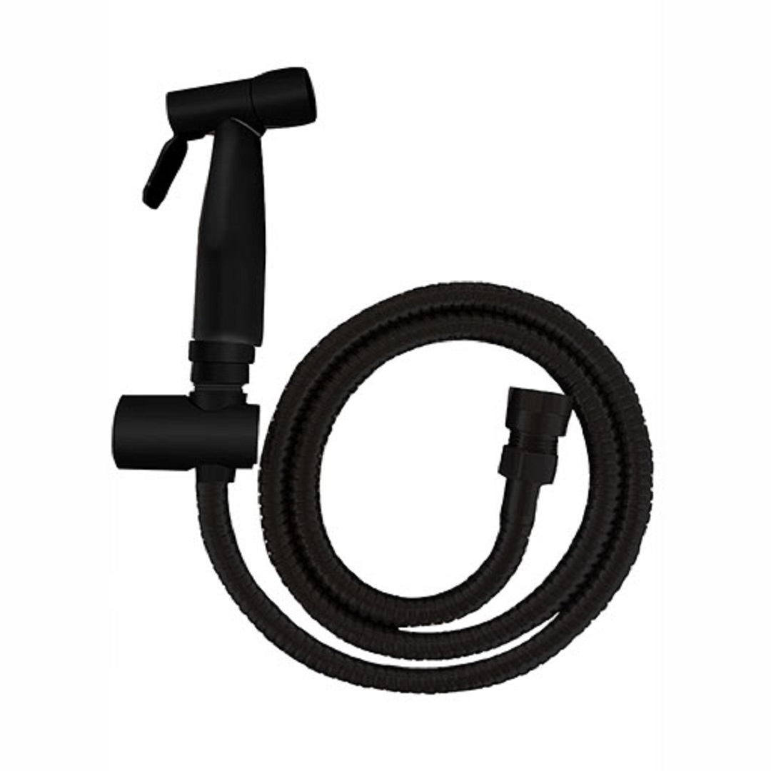 Linkware Bidet Trigger Spray Hose Anti Burst Dual Check Valve Matte ...