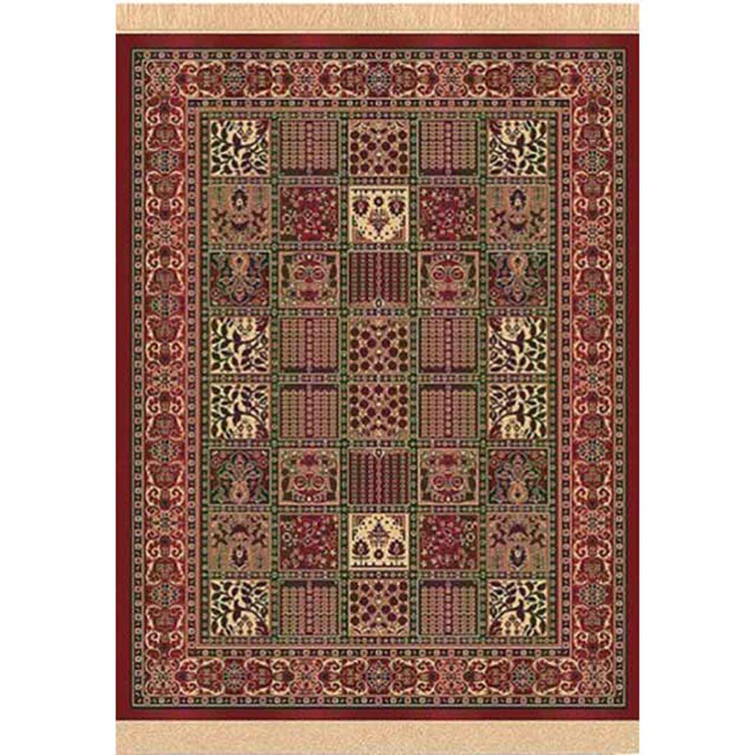 Italtex Rugs Chiraz Art Silk Floor Carpet Rug 68cm x 105cm Red H261-12