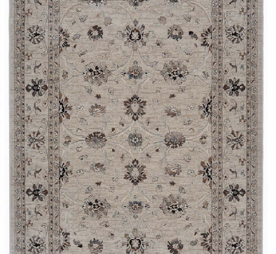 Italtex Rugs Eclipse Beige Floral Hall Runner 80cm wide Floor Area