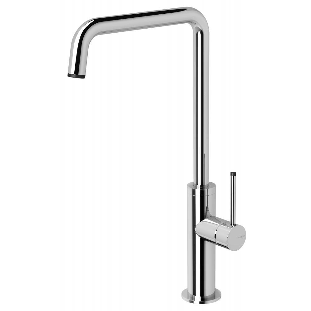 Phoenix Tapware Sink Mixer 180mm Squareline Kitchen Tap Chrome Toi 108 ...