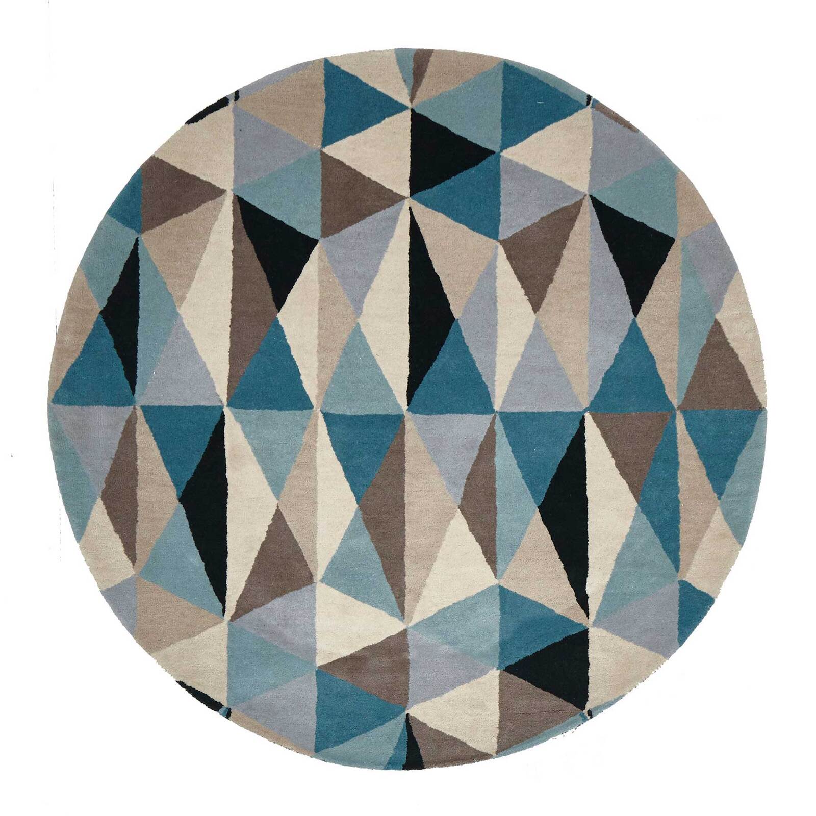 Rug Culture Gem Stone Designer Wool Flooring Rugs Area Carpet Blue ...