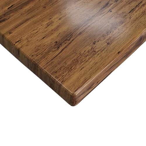 Modern Dining Table Top Rectangle Outdoor 1100 x 700mm Aged Pine