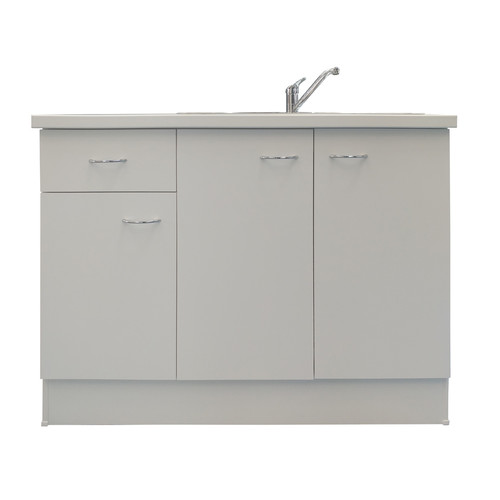 Kitchen Cabinet Sink & Mixer Package Laundry Cupboard Storage Unit ...